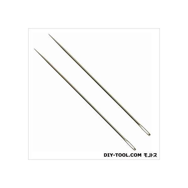 ・本職用手打針シリーズテント、布袋、帆布、ベッド、椅子などの修繕、タタミのひまつ作業などに使用するタイプの針です。  【サイズ】   105mm 【重量】   6g 【入数】   1本