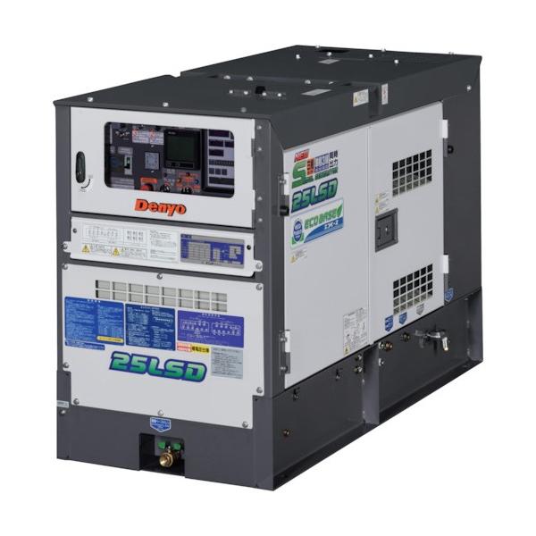 ■特徴 商用電源並みの安定した電源を供給します。  ■用途 建設・建築・土木作業に。  ■仕様 超低騒音型  ■注意点 燃料を給油するときは必ずエンジンを停止し、換気の良い場所で行ってください。   【入数】 1点 DCA25LSKED2