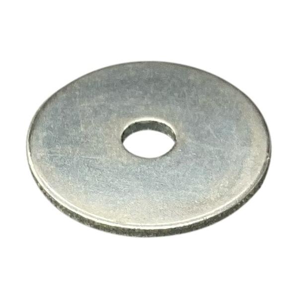 ■特長 一般的なスチール製（ユニクロメッキ）の平ワッシャーです。  ■仕様 呼び径:M6 外径(mm):22 内径(mm):6 厚さ(mm):1.6 表面処理:ユニクロ   【重量】 400g 【入数】 100個 10165566