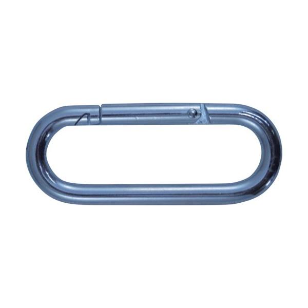 ■特徴 C型バネ式の連結金具です。 ■材質 スチール 表面処理:ユニクロ    【重量】 98G 【原産国】 中国製 10104157