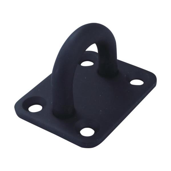 ■特徴 ビス留め仕様で、しっかりと固定できます。(ビス穴径5.4mm) 壁面・床面や柱などに、物を引っ掛けたり、吊るしたりするフック金具として使用します。 ■用途 チェーンやロープなどの末端に引っ掛けに。 ■材質 スチール    【重量】 ...