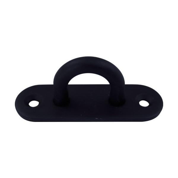 ■特徴 ビス留め仕様で、しっかりと固定できます。(ビス穴径4.2mm) 壁面・床面や柱などに、物を引っ掛けたり、吊るしたりするフック金具として使用します。 ■用途 チェーンやロープなどの末端に引っ掛けに。 ■材質 スチール    【重量】 ...