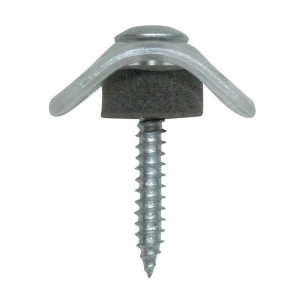 ■特徴 対候性・防水性のよいEPDMパッキン付です。  ■用途 ポリカ波板に。  ■仕様 波板専用ビス　ポリカ座金　木下地用　5X35　クリアー  ■材質 ビス：スチール・ラスパートシルバー 座金：ポリカ   【サイズ】 100 x 130...