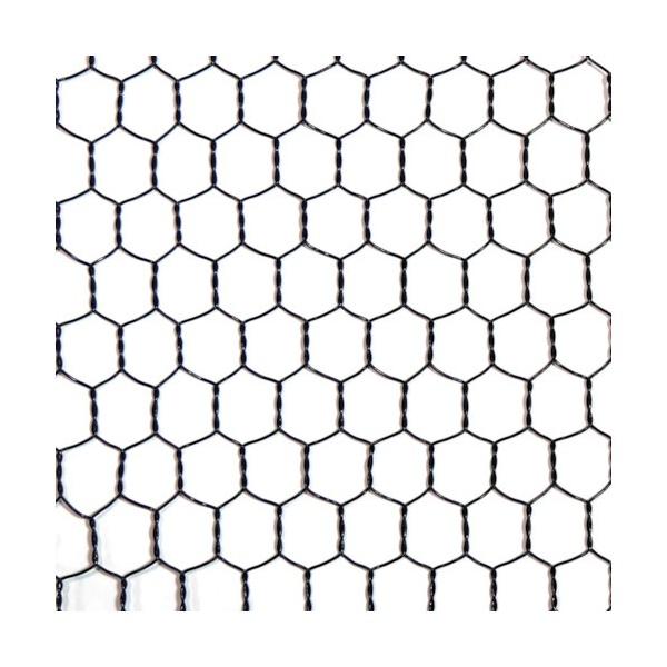商品画像はイメージ画像です。実際とは異なる場合がございます。 ■特徴 工作など小さい加工に向いたサイズです。 隣接する2本の線が捻り合わさって亀甲状に六角に網目を形成した金網です。 線の一部が破断しても破断部が裂け広がりづらい特性を持ち、軽...
