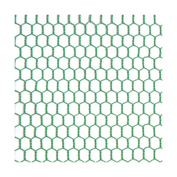 商品画像はイメージ画像です。実際とは異なる場合がございます。 ■特徴 隣接する2本の線が捻り合わさって亀甲状に六角に網目を形成した金網です。 線の一部が破断しても破断部が裂け広がりづらい特性を持ち、軽量で目動きが少なく加工が簡単です。 ビニ...