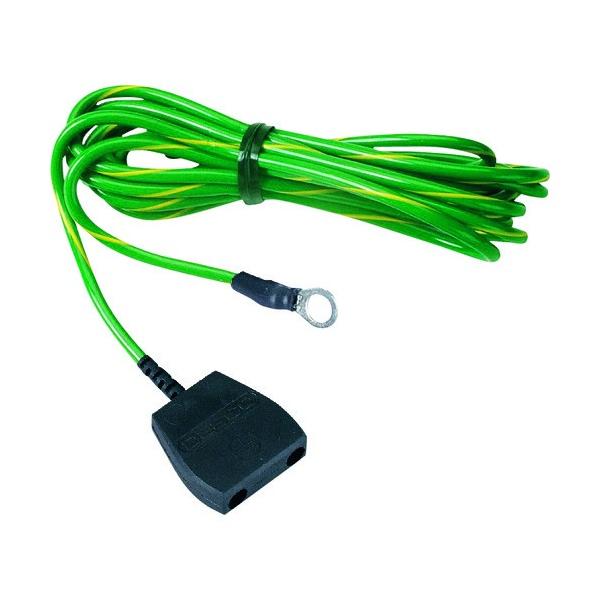 ■特徴 10mmソケットスナップ・10mm止め金具・留め具付きのマットと互換性があります。 リストストラップや台車用に2個の接地点をご使用できます。 グラウンドコード先端にリング端子付きです。 ■用途 半導体工場、電子部品工場、精密電子機器...