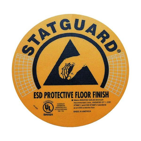 ■特徴 ESDシンボルマークにより、ESD保護対策を行っている床であることがわかります。 気温、相対湿度、日付、抵抗値、電圧の測定データを記録するための22本のラインがあります。 表面は滑りません。 ■用途 半導体工場、電子部品工場、精密電...