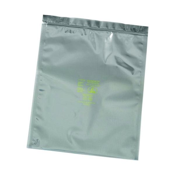 ■特徴 ラミネートフィルム外側の層にアルミ箔を付けたもので、エンドユーザーのご要望が多いメタルアウトです。 光透過率40%、バッグの内容物が目視できます。 摩擦電気の発生を抑えた完全な静電気シールド性ですので、内容物がバッグ内で動いても静電...