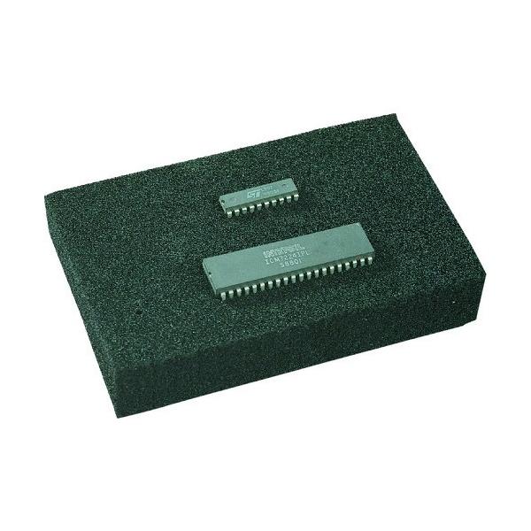 ■特徴 静電気の発生を最小限に抑えます。接地する場合、素材は静電気を管理します。 静電気拡散性、耐腐食性です。 デバイスリードのハンダ付け能力に影響を及ぼしません。 ■用途 電子部品等のアイテムの長期間の保管に。 ■仕様 抵抗容量:10の3...