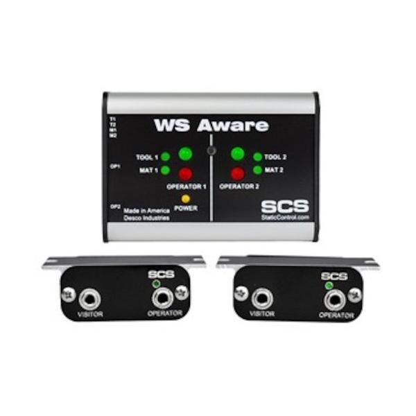 ■特徴 デュアルワークステーション常時モニターです。 イーサネット接続で静電気制御プログラム (SMP)と一緒に使用し、ネットワーク通信を行います。 オペレーター抵抗やオペレーター電圧、マット抵抗、金属ツールインピーダンス、金属ツールEMI...