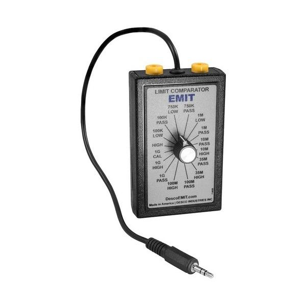 ■特徴 Desco コンボテスター X3 および EMIT SmartLog Pro2のテスト制限を、工場から運び出すことなくその場で検証します。 コンボテスターX3の1GΩのフットウェアテスト制限を校正します。 NISTに認可された手順と...