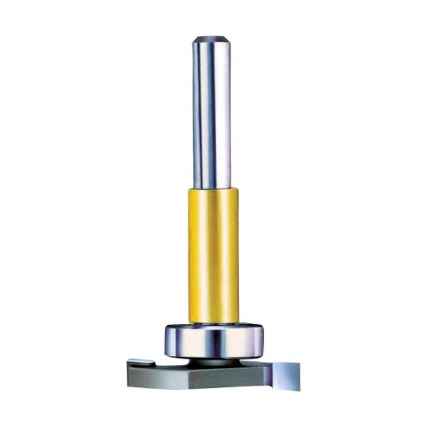 ●デコラ・合板・木材・プラスチック・人造大理石などの面取りが誰でも簡単にでき、きれいに仕上がります。  ●ベアリングがガイドとなるため、曲線・直線・内側・外側・コーナーの面取りが自由自在にできます。  ●建具・家具等のガラス溝、ボード溝に最...