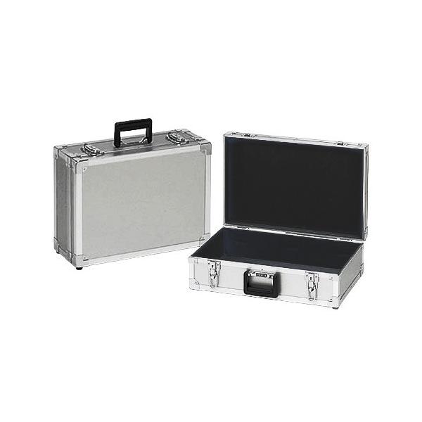 商品画像はイメージ画像です。実際とは異なる場合がございます。 【商品説明】 ■特長 アルマイト処理を施した1.5mmのアルミ製。 コーナー部をアルミサッシと金具で強化。 内装はメルトン仕上げ。 ■用途 各種工具、機器の収納、持ち運びに。 【...