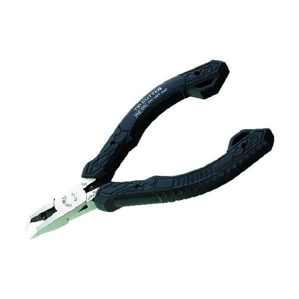 刃先角45°で細く奥まったチップのカットに最適です。 刃の開き幅が調整できるねじが装着されています。 静電気対策グリップです。 環境に優しいエラストマーを採用、手によくフィットするデザイングリップです。 バネ付きです。 刃部の開き幅が調整で...