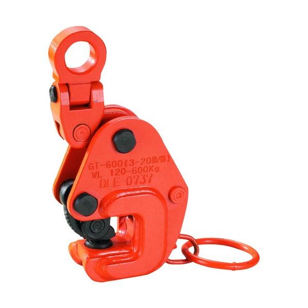 商品画像はイメージ画像です。実際とは異なる場合がございます。 ■特徴 3種類のユニバーサルシャックルが選べる横つりクランプです。 I形鋼のようなフェースの短いものにも使用できます。 ラッチ式ロック装置付です。  ■用途 適用部材：形鋼（山形...