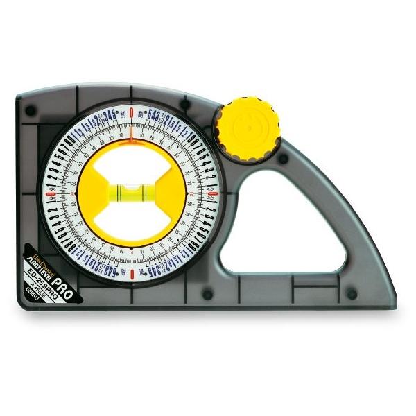商品画像はイメージ画像です。実際とは異なる場合がございます。 ●建築・土木用。 ●360°回転式で角度を設定して測定できます。 ●建築工事では、建築用測定基準面を使用します。 ●土木工事では、土木用測定基準面を使用します。 ●大型ダイヤルと...