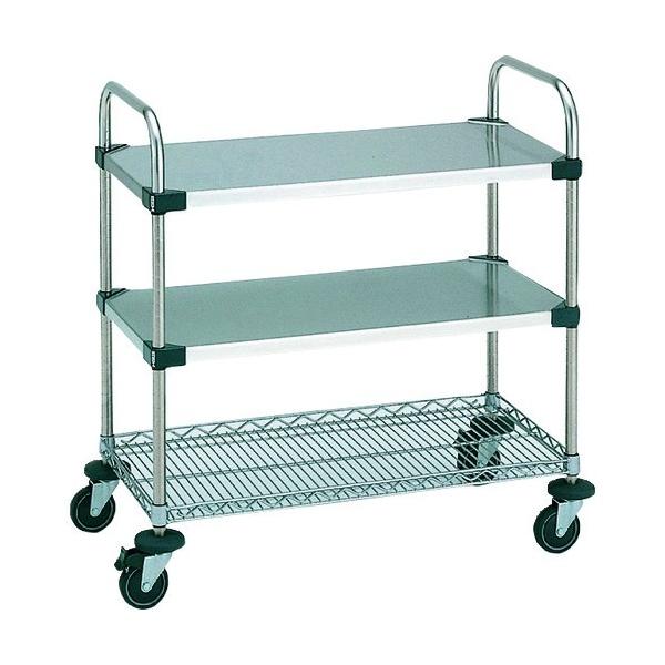 商品画像はイメージ画像です。実際とは異なる場合がございます。 ■特徴 可動性で安心の、物品の落下を防ぐレッジ付きカートです。 棚板四方に落下防止用のレッジ加工を施したサイドアップエレクターを使用することで、可動性と安全面を両立しました。 搬...