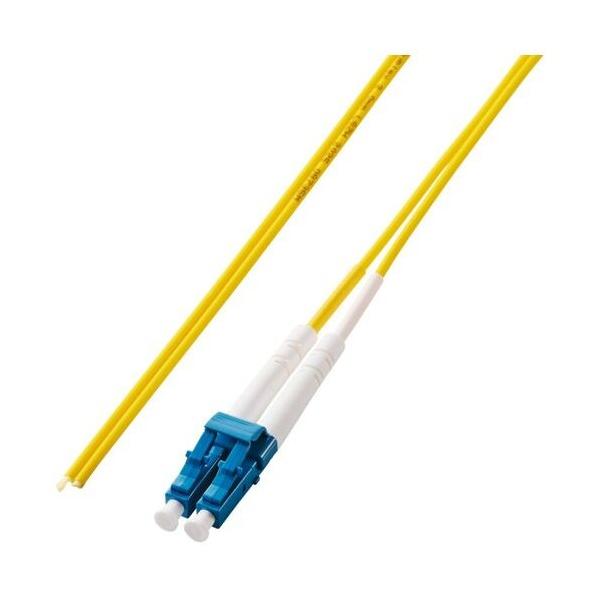 ■特徴 光で信号を伝送し、大容量のデータ伝送が可能な光ファイバーケーブルです。 長距離伝送が可能です。 外部からのノイズの影響がなく、安定した高速通信、長距離信号伝送が可能な光ファイバーケーブルです。(LCコネクタ-オープン/2芯/シングル...