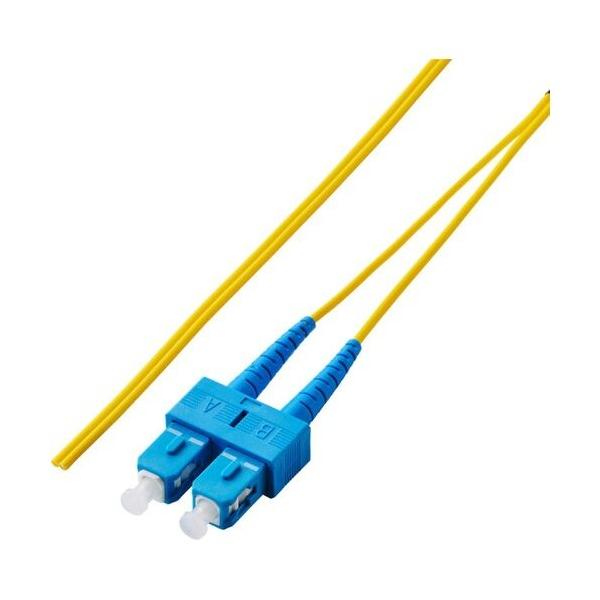 ■特徴 光で信号を伝送し、大容量のデータ伝送が可能な光ファイバーケーブルです。 長距離伝送が可能です。 外部からのノイズの影響がなく、安定した高速通信、長距離信号伝送が可能な光ファイバーケーブルです。(SCコネクタ-オープン/2芯/シングル...