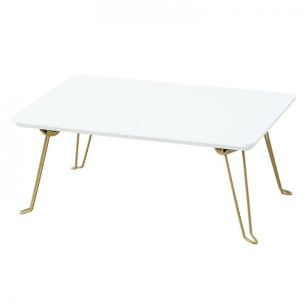 ●自分らしさを楽しむニーナテーブル。 ●ニュアンスカラーの天板にゴールド調の脚が目を惹く折りたたみテーブル。 ●やさしく落ち着いた印象でインテリアになじみやすくお部屋をよりお気に入りの空間に。 ●光沢が美しい鏡面加工でお手入れしやすい天板。...