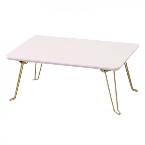 ●自分らしさを楽しむニーナテーブル。 ●ニュアンスカラーの天板にゴールド調の脚が目を惹く折りたたみテーブル。 ●やさしく落ち着いた印象でインテリアになじみやすくお部屋をよりお気に入りの空間に。 ●光沢が美しい鏡面加工でお手入れしやすい天板。...