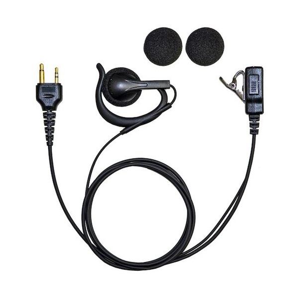 ■特長 高耐久、長寿命の業務仕様イヤホンマイクです。  新形状のスポンジ付き耳かけスピーカータイプで、聴き取りやすさと安定性がさらに向上 スポンジ付きのスピーカーは耳穴を塞がないので耳への負担が軽減され、疲れにくいのが特徴です。  スピーカ...