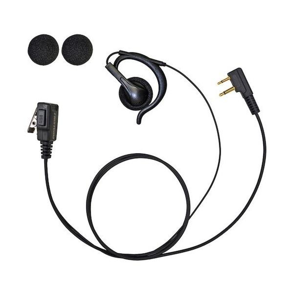 ■特長 高耐久、長寿命の業務仕様イヤホンマイクです。  新形状のスポンジ付き耳かけスピーカータイプで、聴き取りやすさと安定性がさらに向上 スポンジ付きのスピーカーは耳穴を塞がないので耳への負担が軽減され、疲れにくいのが特徴です。  スピーカ...