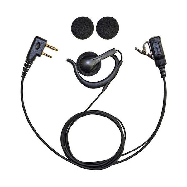 ■特長 高耐久、長寿命の業務仕様イヤホンマイクです。  新形状のスポンジ付き耳かけスピーカータイプで、聴き取りやすさと安定性がさらに向上 スポンジ付きのスピーカーは耳穴を塞がないので耳への負担が軽減され、疲れにくいのが特徴です。  スピーカ...