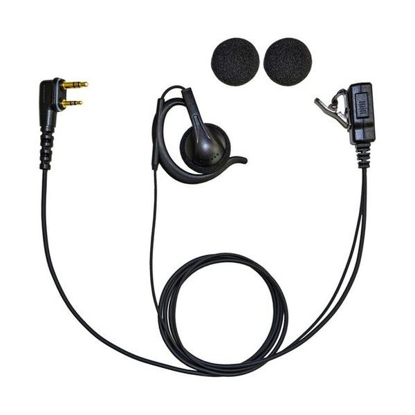 ■特長 高耐久、長寿命の業務仕様イヤホンマイクです。  新形状のスポンジ付き耳かけスピーカータイプで、聴き取りやすさと安定性がさらに向上 スポンジ付きのスピーカーは耳穴を塞がないので耳への負担が軽減され、疲れにくいのが特徴です。  スピーカ...