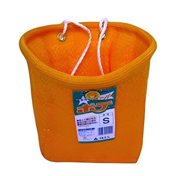 山菜・梅・さくらんぼ・栗等の収穫に最適なカゴです。  サイズ:本体/26×H25cm ベルト/幅5×長80cm ポテ 農作業 収穫かご カゴ 籠 肩掛け 肩かけ ショルダー 農業資材  【サイズ】 26XH25CM 【入数】 1個