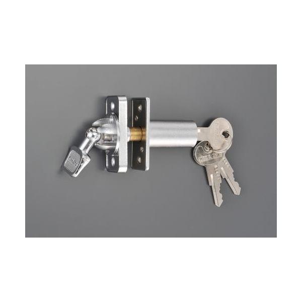 ●材質…亜鉛ダイカスト ●仕上…梨地クロムメッキ ●扉厚…30mm ねじ締り錠 ネジ締り錠 捻締錠  【入数】 1 EA951LA31