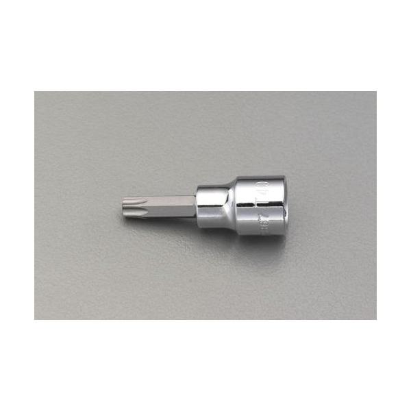 ●差込角…3/8” ●サイズ…T15 ●全長…49mm ●軸長…23mm ●外径…17.8mm ●重量(g)…34.2 ●各部サイズ… ●先端部外径(mm):3.26 ●全長(L1;mm):49 ●軸長(L2;mm):23 ●外径(D;mm...