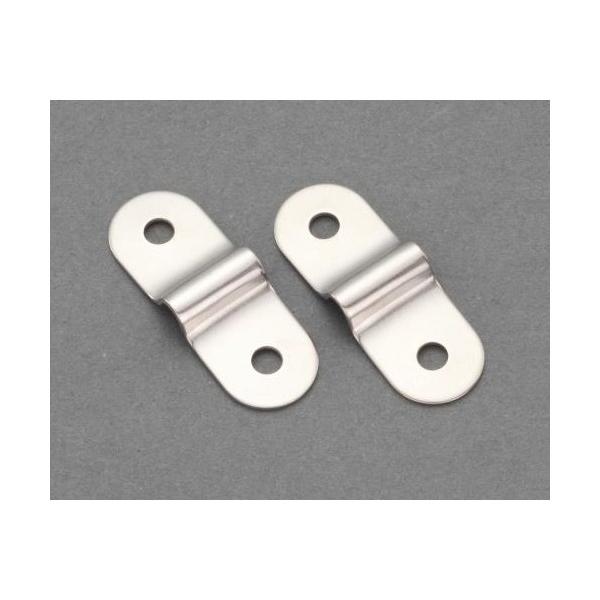 ●材質…ステンレスSUS304 ●仕上げ…研磨仕上げ ●プレートサイズ…14.0x39.1mm ●板厚…1.0mm ●穴径…4.2mm ●入数…2個入 ●チェーンなどの先端処理に使用できます。 ●取付ねじ無し 補強用サドルバンド サドル配管...