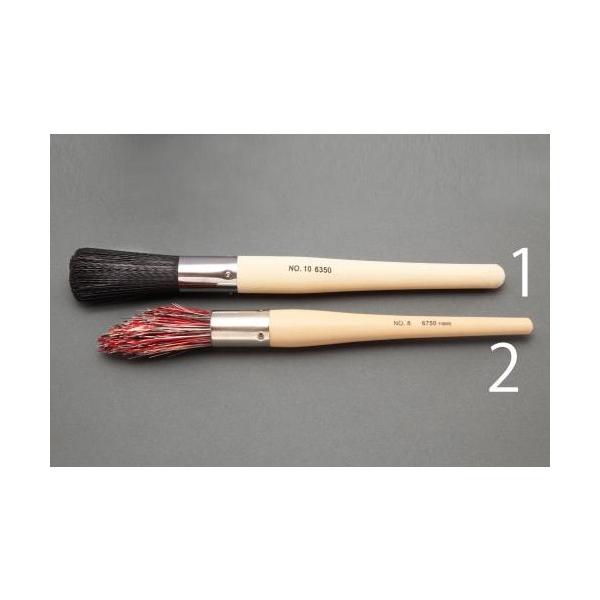 ●小さなパーツの清掃に最適です。 ●全長:295mm ●毛丈:約74mm ●ブラシ材質:ポリプロピレン ●ハンドル材質:木 ●重量:77g ●ブラシ幅:15.8mm ●線径:0.2mm   【入数】 1 EA109BF1