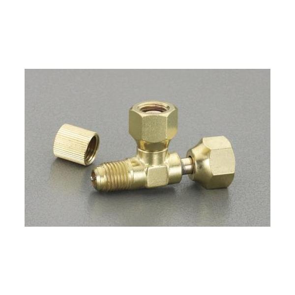 ●メーカー…ロビネア（ROBINAIR） ●型番…40397BF ●ねじサイズ…UNF7/16-20（1/4"）ムシ付 UNF7/16-20(1/4"）銅管フレアーナット(対辺16mm) UNF1/2-20(5/16"）銅管フレアーナットム...