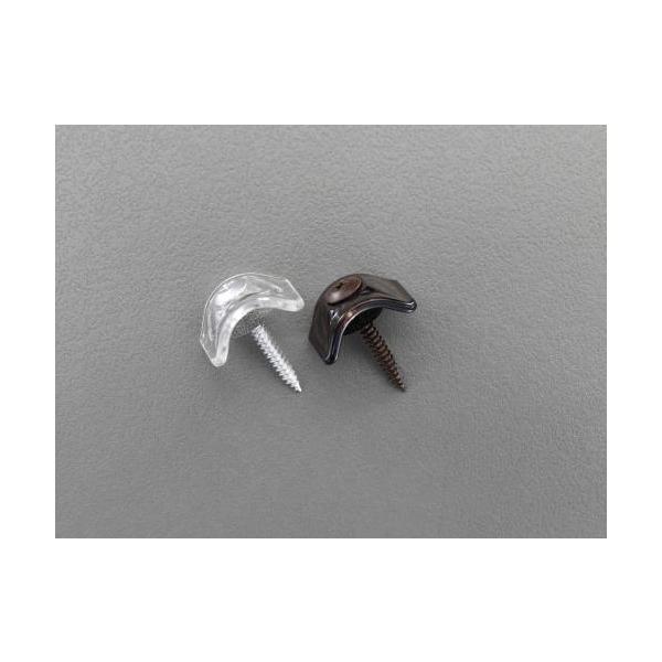 ●ねじサイズ…φ5×35mm ●色…クリア ●材質…傘部:ポリカーボネイト、ビス部:鉄 ●木下地用 ●適用波板形状…鉄板小波32山 ●重量…6.8g ●入数…100個   【カラー】 クリア 【入数】 100個 EA952CD11