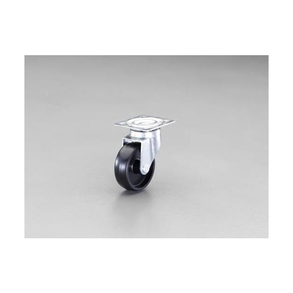 ●仕様…自在 ●ストッパー有無…無し ●ベアリング…プレーンベアリング ●材質…金具:スチール（亜鉛メッキ仕上げ）、 車輪:プラスチック ●耐荷重…35kg ●車輪径（D）×幅（C）…φ50mm×17mm ●全高（H）…67.5mm ●取付...