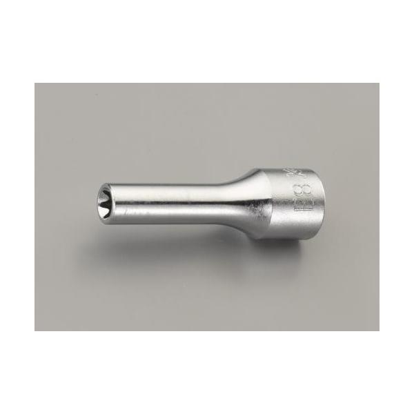 ●差込角…3/8” ●サイズ…E12 ●全長…55mm ●重量…53g ●材質…クロムモリブデン鋼 ●外径…14.5/17.2mm ●6ポイント ●ソケット深さ…9.3mm   【サイズ】 E12 【入数】 1 EA618BY112