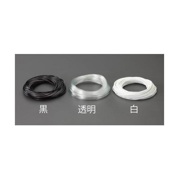 ●色…白 ●耐熱温度…60℃ ●マーカー用に最適な絶縁チューブ ●内径×肉厚…4×0.4mm ●長さ…50m   【入数】 1 EA944AE212