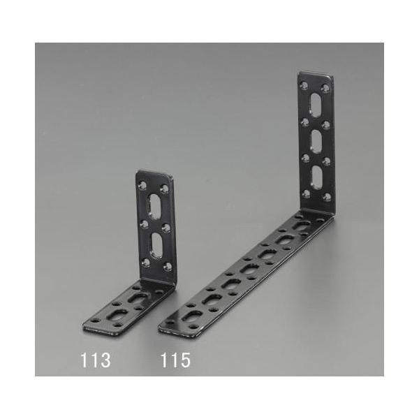 ●材質…スチール ●サイズ…長さ×長さ:99×199mm、幅:25mm、厚み:3mm ●長穴数…10 ●長穴サイズ…8×16mm ●穴径…4.2mm ●カチオン電着塗装(黒色)仕上げ I字金具（フラット） l字プレート l字金物 l型金具 ...