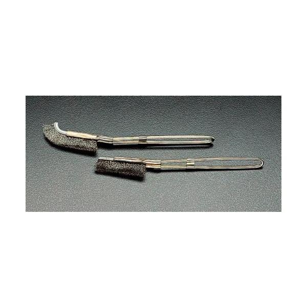 ●セット内容…直・曲各1本 ●ブラシ材質…ステンレス(SUS304) ●仕様(直)…ブラシサイズ:14×60mm毛丈:約15mm線径:0.13mm全長:215mm ●仕様(曲)…ブラシサイズ:19×80mm毛丈:約15mm線径:0.13mm...