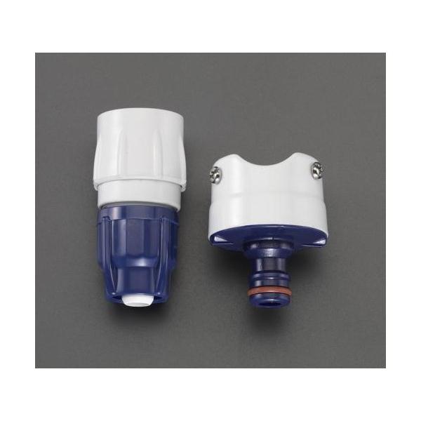 ●材質…ABS樹脂、ポリアセタール他 ●ホース内径…12〜15mm ●蛇口外径…14〜18mm ●蛇口口金と耐圧ワンタッチコネクターのセットです。 ●丸蛇口に取付けると、ワンタッチでホースの取り外しができます。 水道ニップル  【入数】 1...