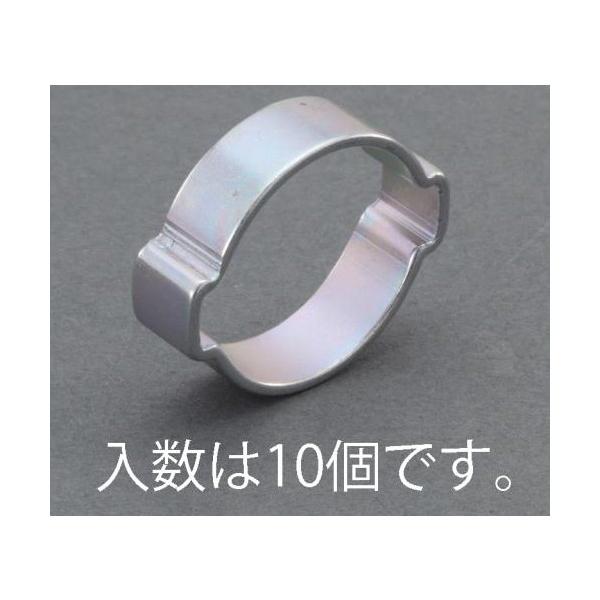 ●材質…スチール(亜鉛メッキ) ●EA463PJ-1-2のプライヤーでカシメて締付けて下さい。 ●バンド幅…6mm ●適合直径…9〜11mm   【入数】 1 EA463AE11