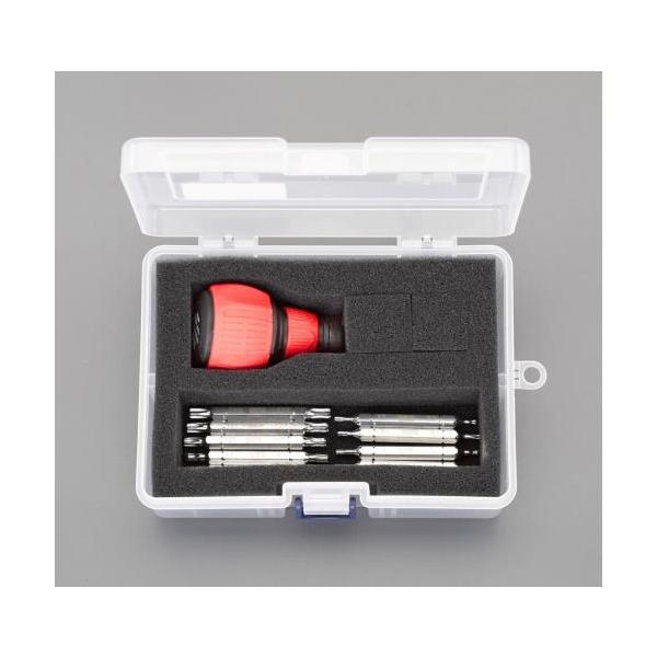 ●(セット内容)…10点セット ●ドライバーハンドル…69mm ●差込六角対辺…1/4” ●ヘクスローブビット…T7・T8・T9・T10・T15・T20・T25・T27・T30 ●ビット全長…65mm ●樹脂ケース付 ドライバ、ネジ回し  ...