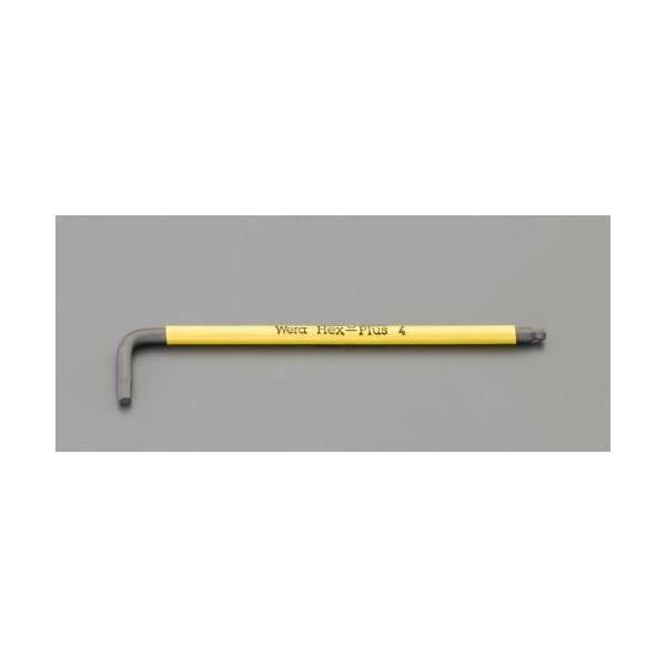 ●サイズ…2mm ●ハンドル径…3mm ●軸長…101mm ●ボールポイント付 ●耐久性のあるラバーコート軸 ●色の違いによってサイズの選別が容易です。   【入数】 1 EA573WF2A