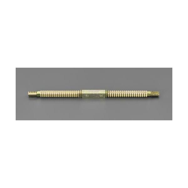 ●溝間サイズ…0.8・1.0・1.25・1.5・1.75・2.0・2.5・3.0mm ●全長…230mm ●材質…クロムバナジウム ●対応するピッチをボルトに当て、ヤスリのように使用する事によってネジ山を修正できます。   【入数】 1 E...