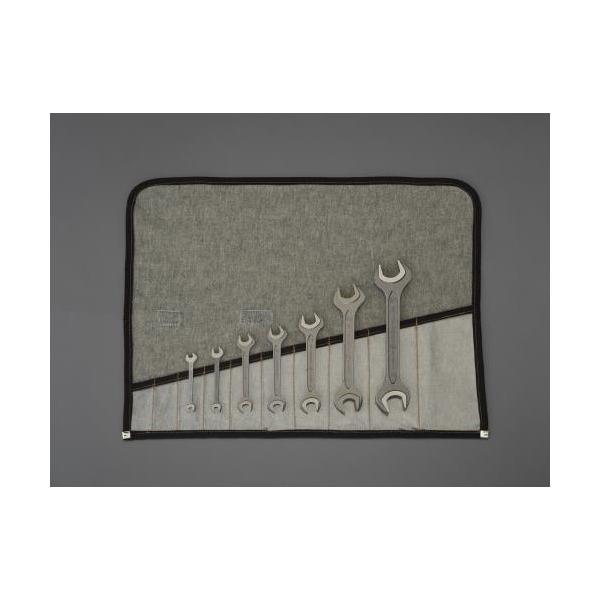 ●材質…クロムモリブデン鋼 ●全長…96〜248mm ●デニムツールロール付 ●サイズ(mm)…5.5×7・6×8・10×12・11×13・14×17・19×22・24×27 ●7本組   【入数】 1 EA615N