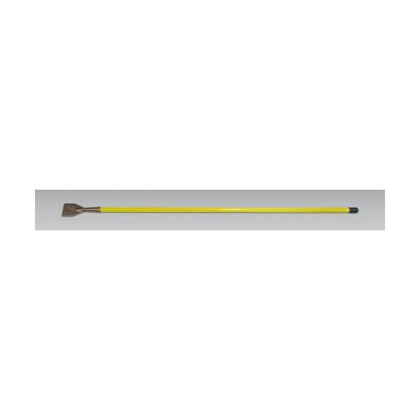 ●材質…アルミニウム青銅 ●ファイバーグラス柄 ●全長…1590mm ●刃幅…75mm ●重量…1480g スクレーパ、ヘラ、コテ  【入数】 1 EA642KB56