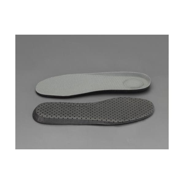 ●適応サイズ…27.0cm ●サイズ…長さ:285mm幅:91mm厚み:9mm ●材質…ポリウレタン、ポリエステル ●足裏を守るステンレス製の踏み抜き防止板(0.5mm)入り   【入数】 1 EA910ZB27