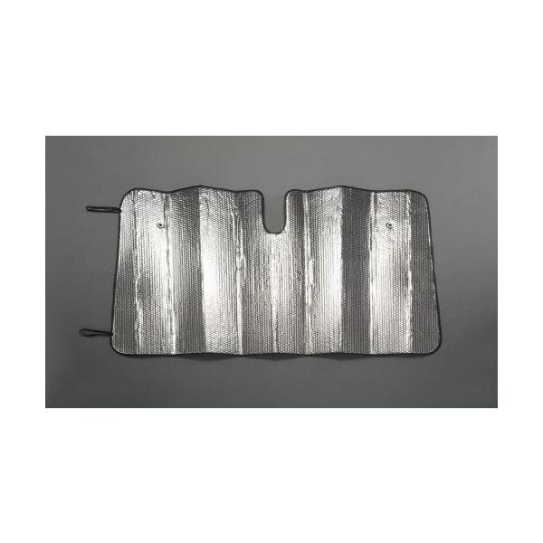 ●フロントガラス用 ●吸盤取付式 ●材質…本体:アルミニウム(パウダーコート)吸盤:PVC ●2層の空気層で強力断熱！車内の温度上昇を軽減します。 ●触媒効果で消臭・抗菌 ●サイズ…1400(W)×900(H)mm   【入数】 1 EA9...